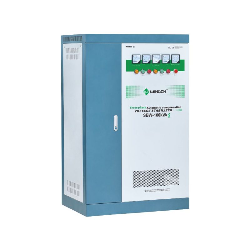 SBW-100kVA THREE PHASE AUTOMATIC COMPENSATION VOLTAGE REGULATOR | Mingch