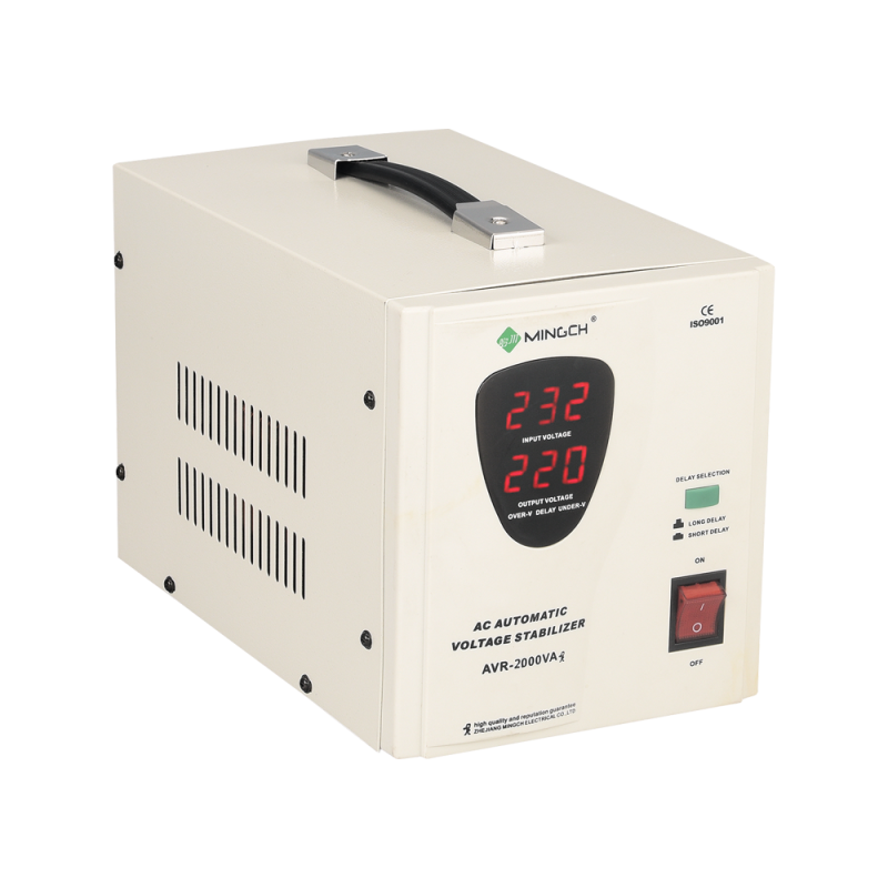 AVR-0.5KVA RELAY TYPE AUTOMATIC VOLTAGE REGULATOR | Mingch
