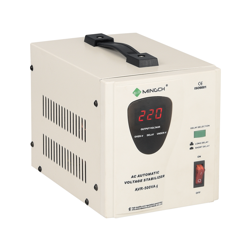 AVR-0.5KVA RELAY TYPE AUTOMATIC VOLTAGE REGULATOR | Mingch