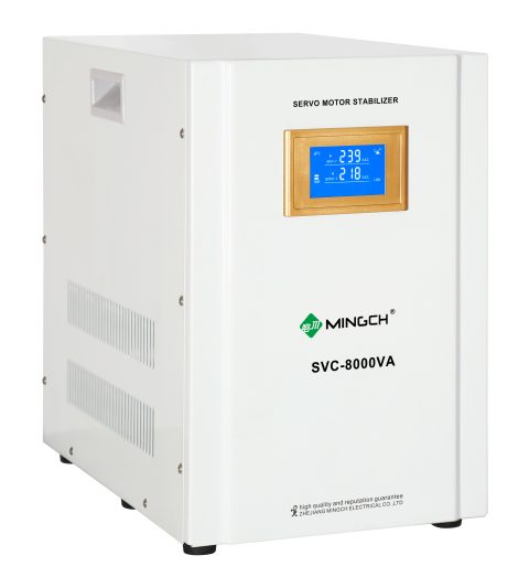 SVC-1KVA STABILIZER TEGANGAN OTOMATIS FASE TUNGGAL | Mingch