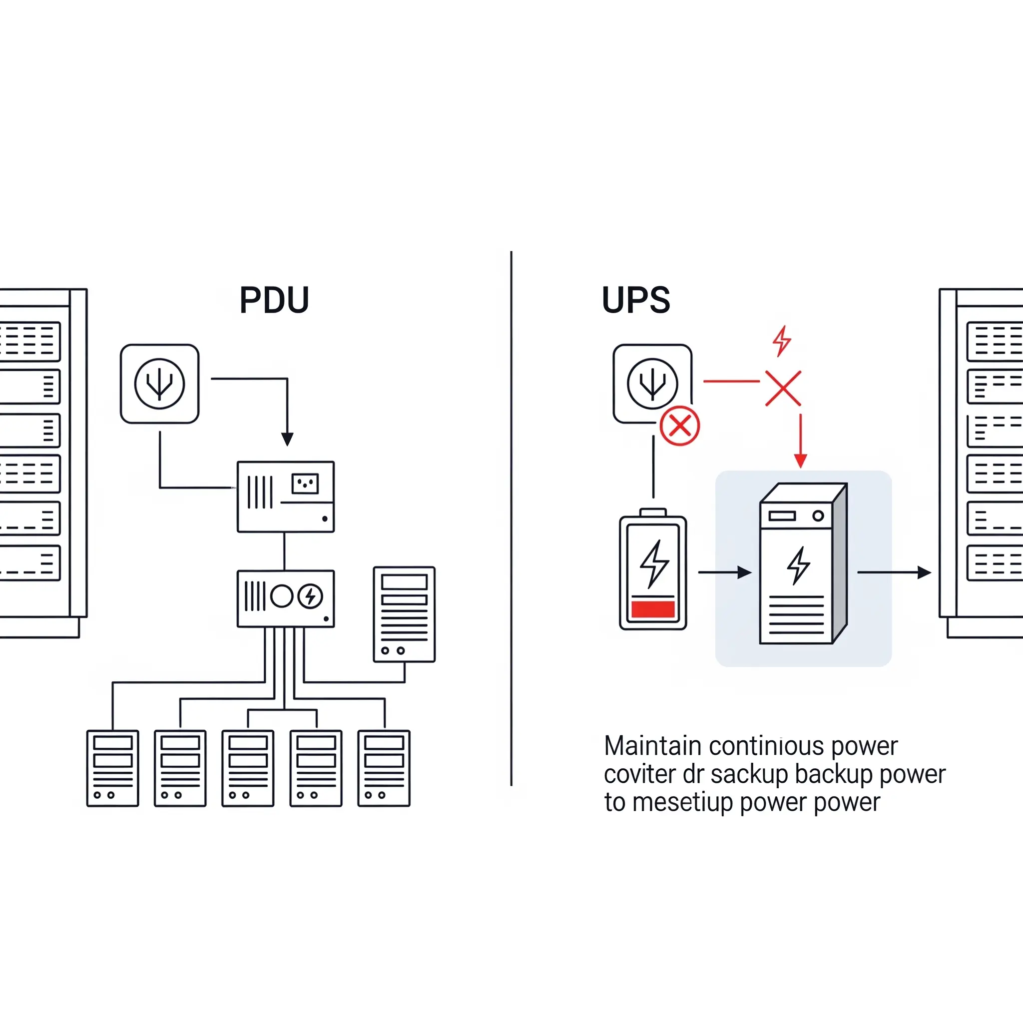 PDU vs UPS: What’s the Difference and Which Do You Need? | Mingch
