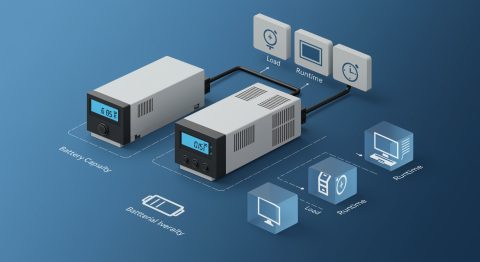 How to Calculate UPS Battery Backup Time | Mingch