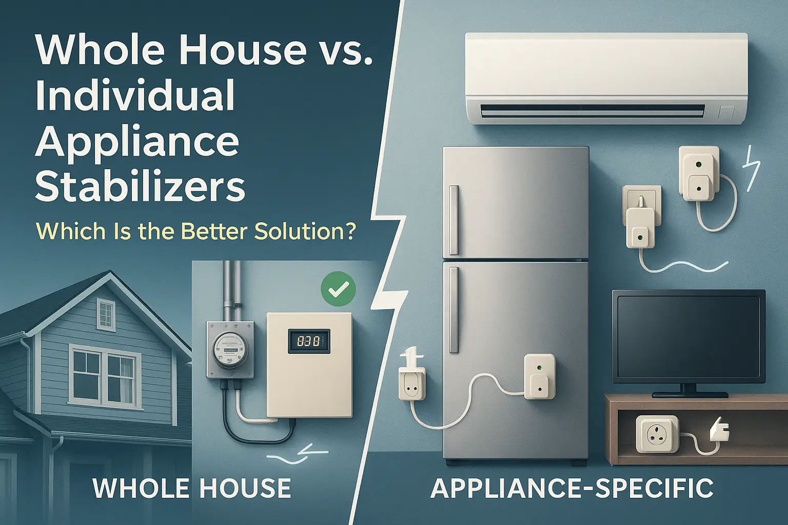 Whole House Voltage Stabilizer vs. Individual: Which is Best? | Mingch