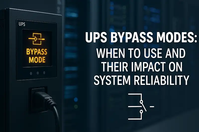 A Guide to UPS Bypass Modes & Operation | Mingch