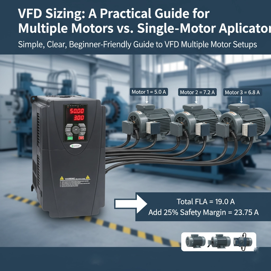 VFD Sizing: A Practical Guide for Multiple Motors vs. Single-Motor ...